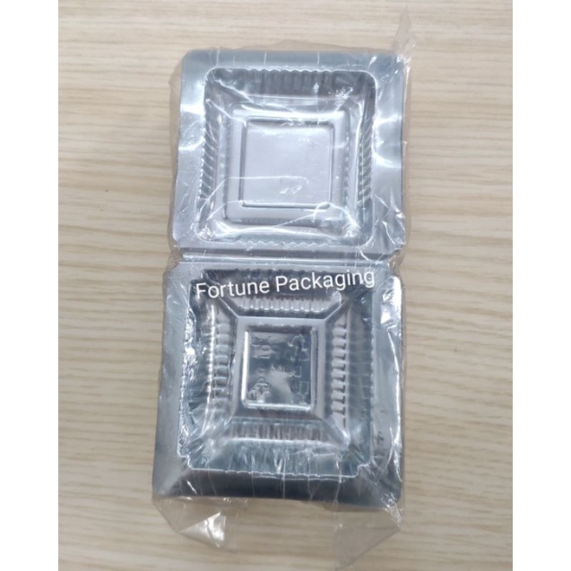 Jual (Isi 100 pcs) Mika Kue Puding/Mika Plastik Ukuran 6X Bening ...