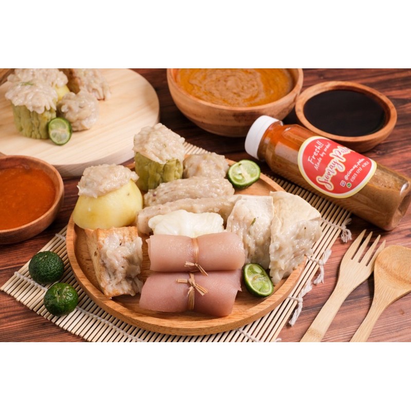 Jual Siomay palem / siomay ikan tenggiri mix babi / siomay babi ...