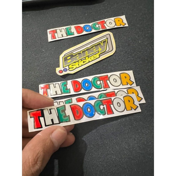 Jual STICKER EMBLEM THE DOCTOR TIMBUL 3D | Shopee Indonesia