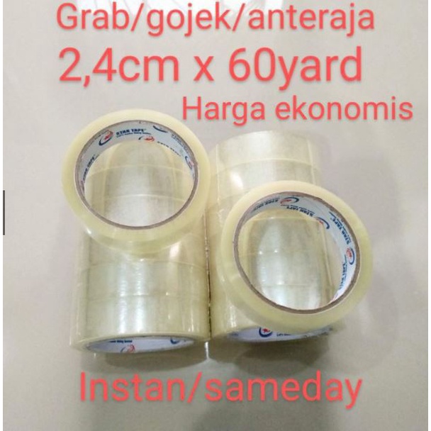 Jual Selotip Selotape Isolasi bening satu 1 inch Lakban Premium Quality ...