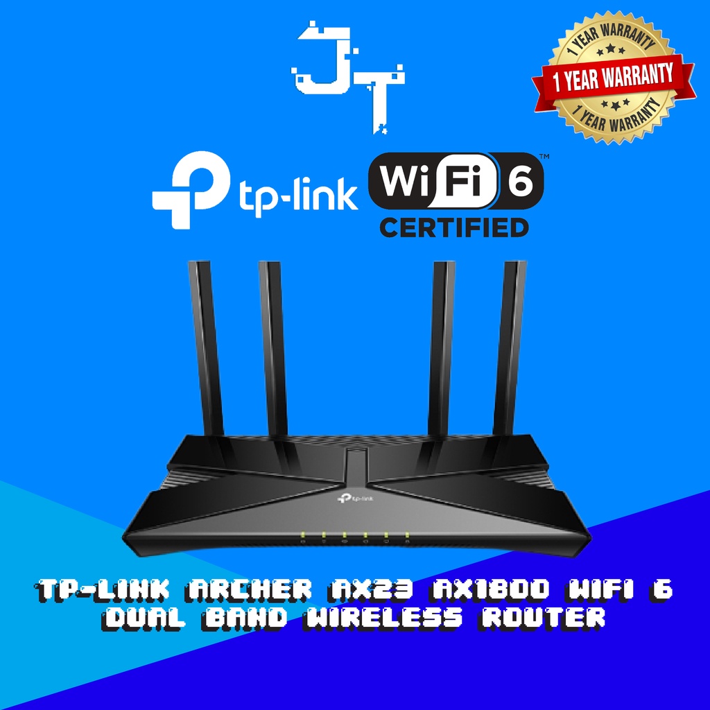 Jual TP-Link Archer AX23 AX1800 WiFi 6 Dual Band Wireless Router ...