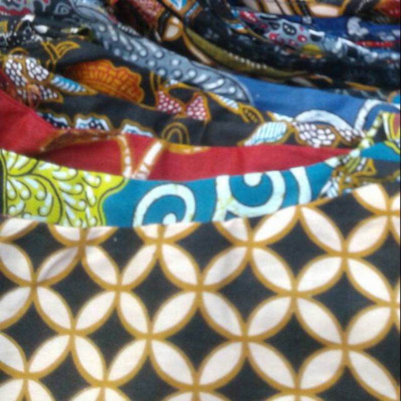 Jual kain perca batik panjang 15cm lebar 15cm | Shopee Indonesia