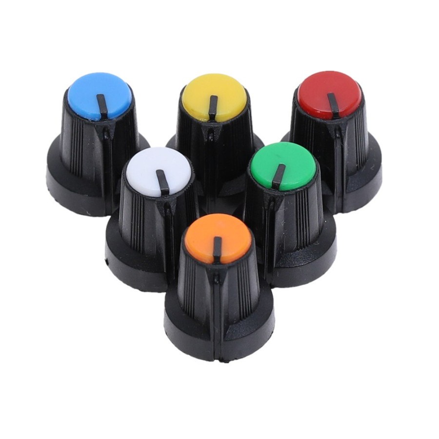 Jual Knop potensio WH148 AG1 potensiometer knob tutup potentiometer warna | Shopee Indonesia