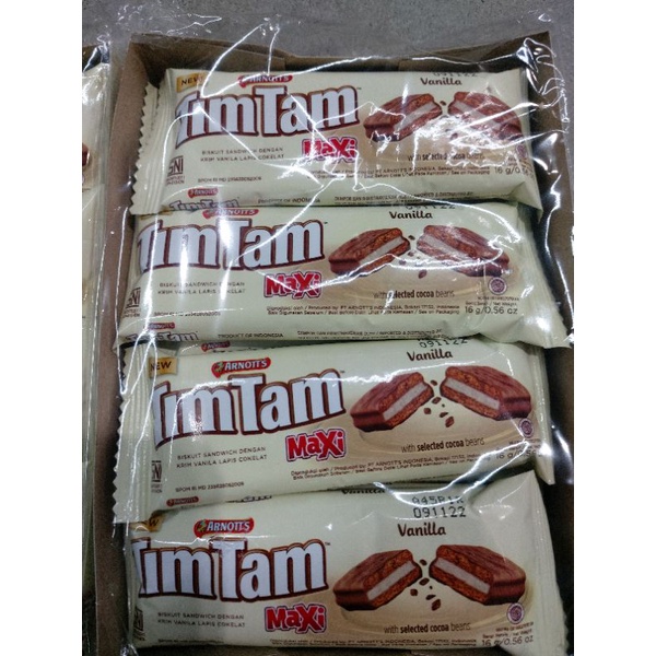 Jual Tim Tam maxi 16g×12 pc (vanilla) | Shopee Indonesia