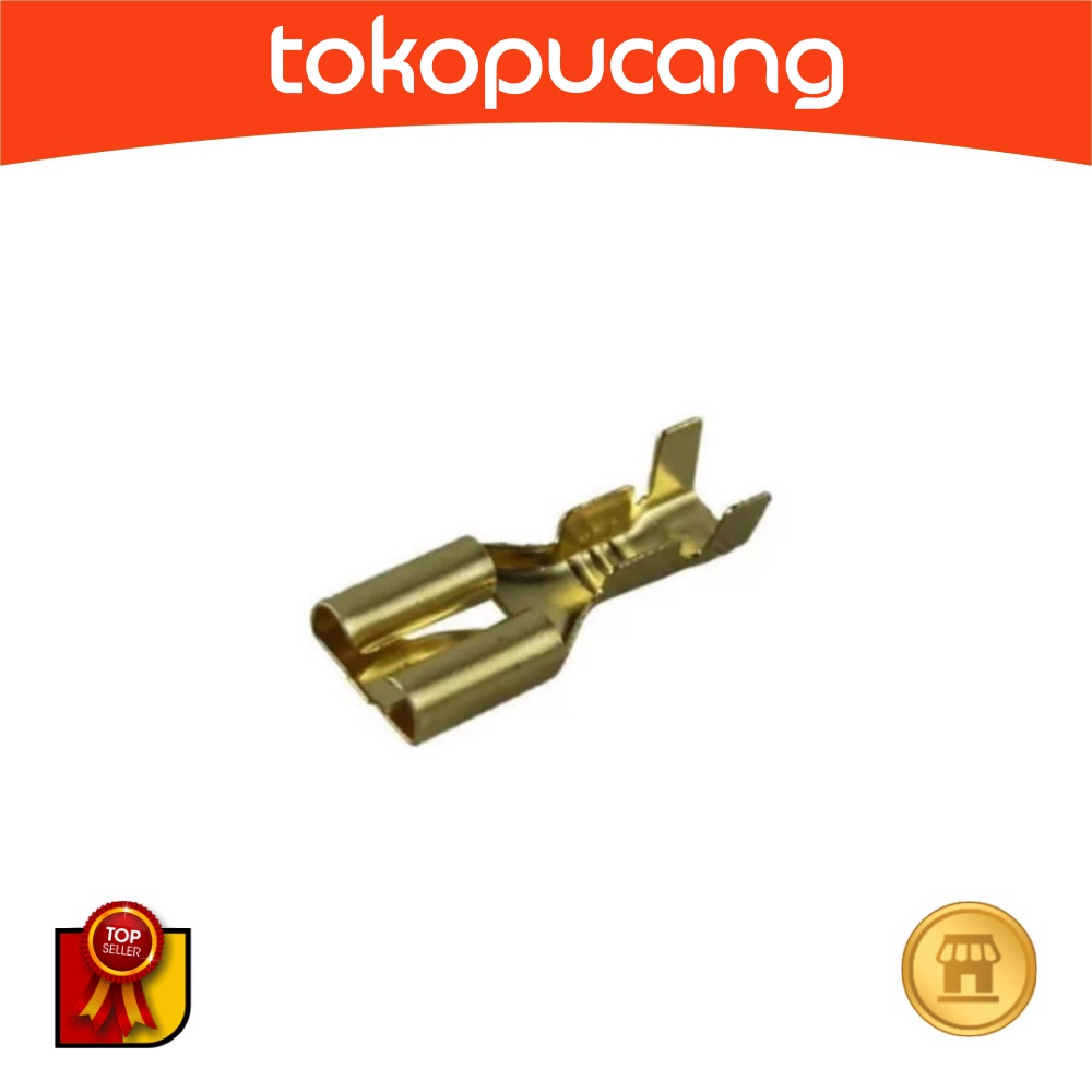 Jual SKUN KABEL GEPENG 7 MM FEMALE SEKUN SKUN KABEL CEWE SOKET TERMINAL ...