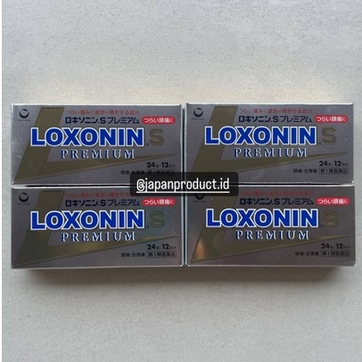 Jual Daiichi Sankyo Loxonin S Premium 24 tablet | Headache |Painkiller ...