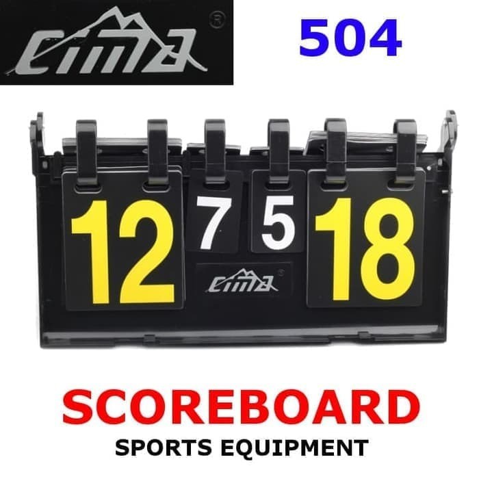 Jual Papan Skor Score Board CIMA / Papan Hitung Skor ScoreBoard 0501 ...