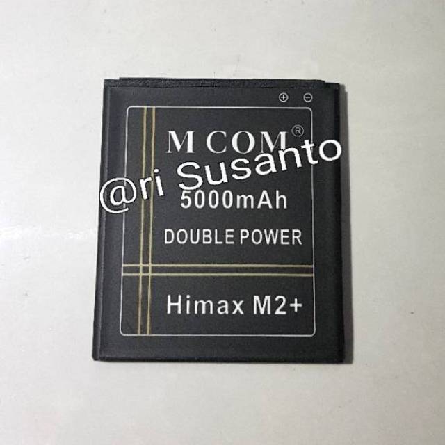 Jual Baterai MCOM for Himax M2+ H50 / M2 Plus H50 Double Power 5000mAh | Shopee Indonesia