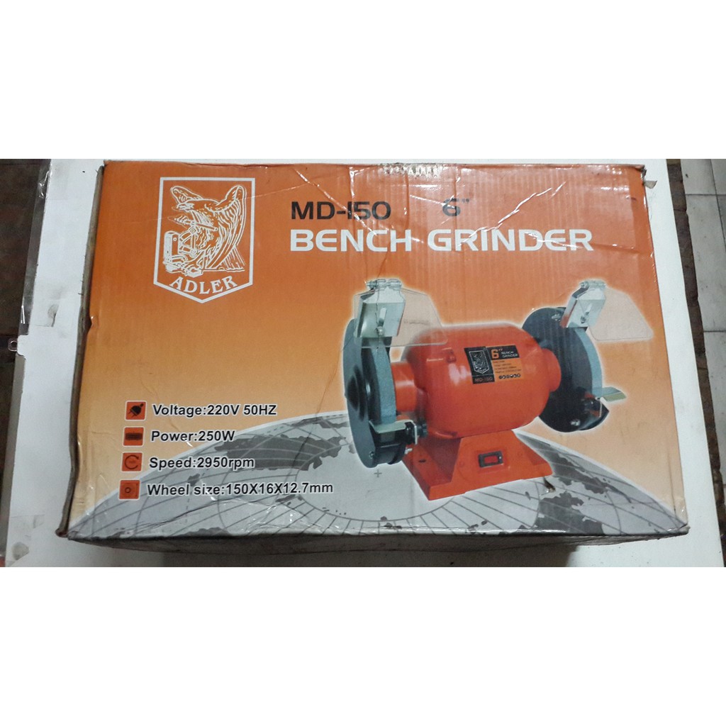 Jual Gerinda Duduk / Bench Grinder 6 Adler | Shopee Indonesia