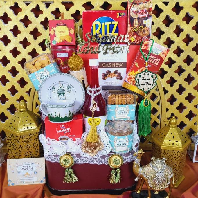 Jual Paket Box Hampers Lebaran Parcel Idul Fitri Ramadhan Kue Kering 90 ...
