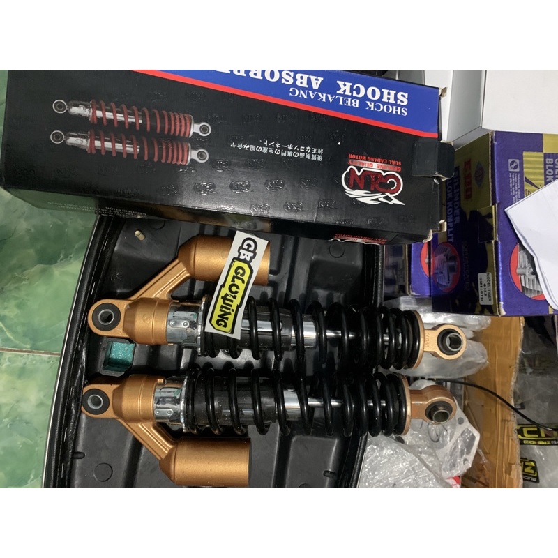 Jual shock tiger revo merk crun tirev pnp cb gl mp tiger | Shopee Indonesia