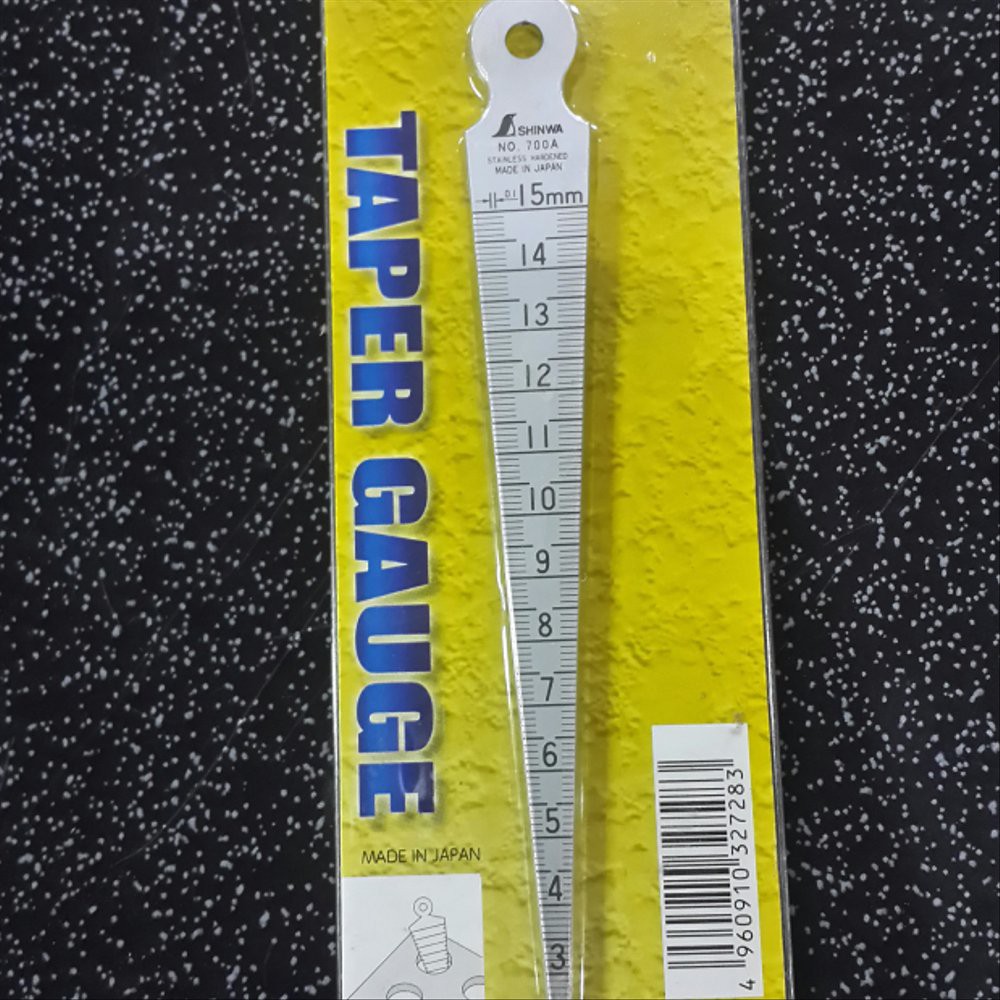 Jual Taper Gauge SHINWA 1-15mm | Shopee Indonesia