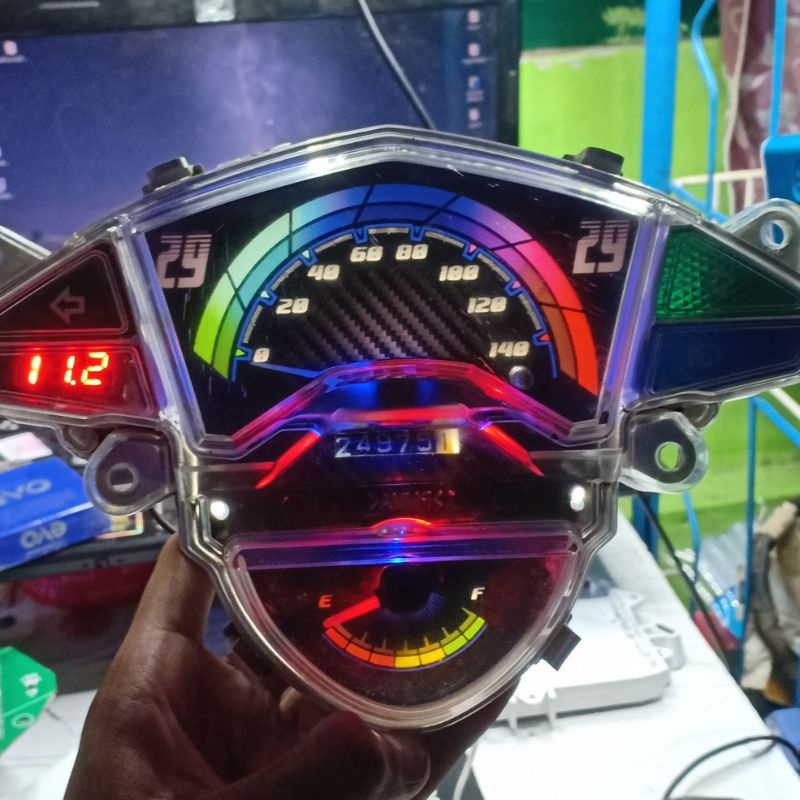 Jual papan panel custom speedometer xeon | Shopee Indonesia
