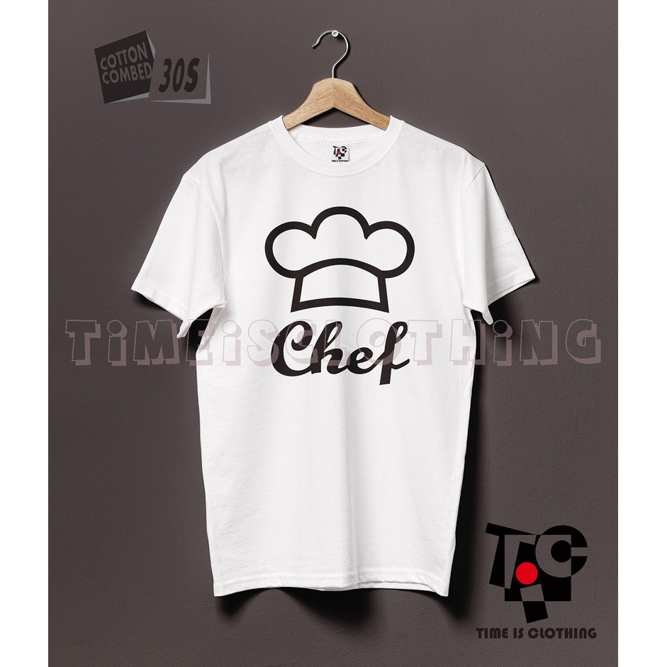 Jual Kaos Baju Combed 30S Distro CHEF KOKI KITCHEN polos custom ...