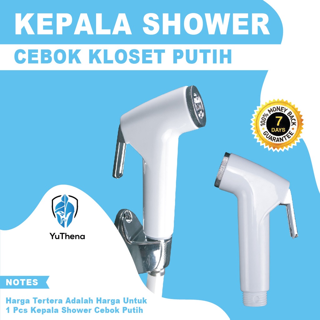 Jual Kepala Jet Shower Closet Putih Kepala Shower Cebok Bidet Cebok ...