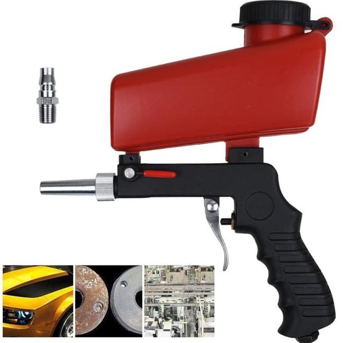 Jual sprayer sand blaster sand blast gun amplas spray gun sand blasting ...