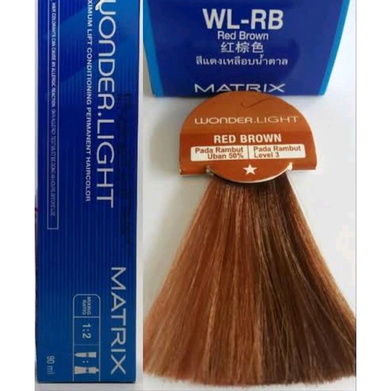 Jual MATRIX WONDER LIGHT - Semir cat rambut | Shopee Indonesia