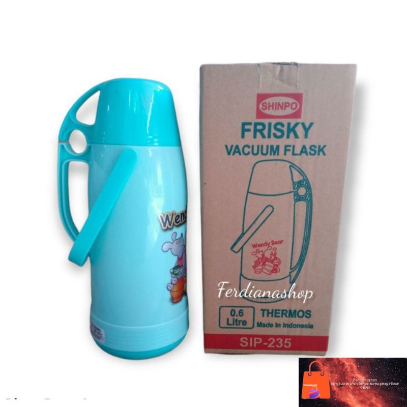 Jual Thermos air panas 450 ml shinpo murah bagus/Termos shinpo 450 ml ...