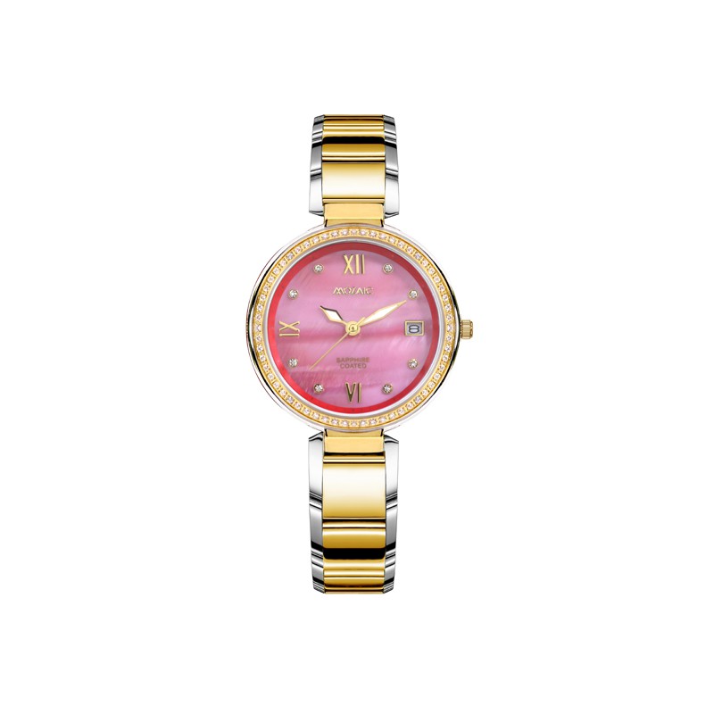 Jual Mozaic 80005 CG-RED Jam Tangan Wanita Stainless Steel | Shopee ...