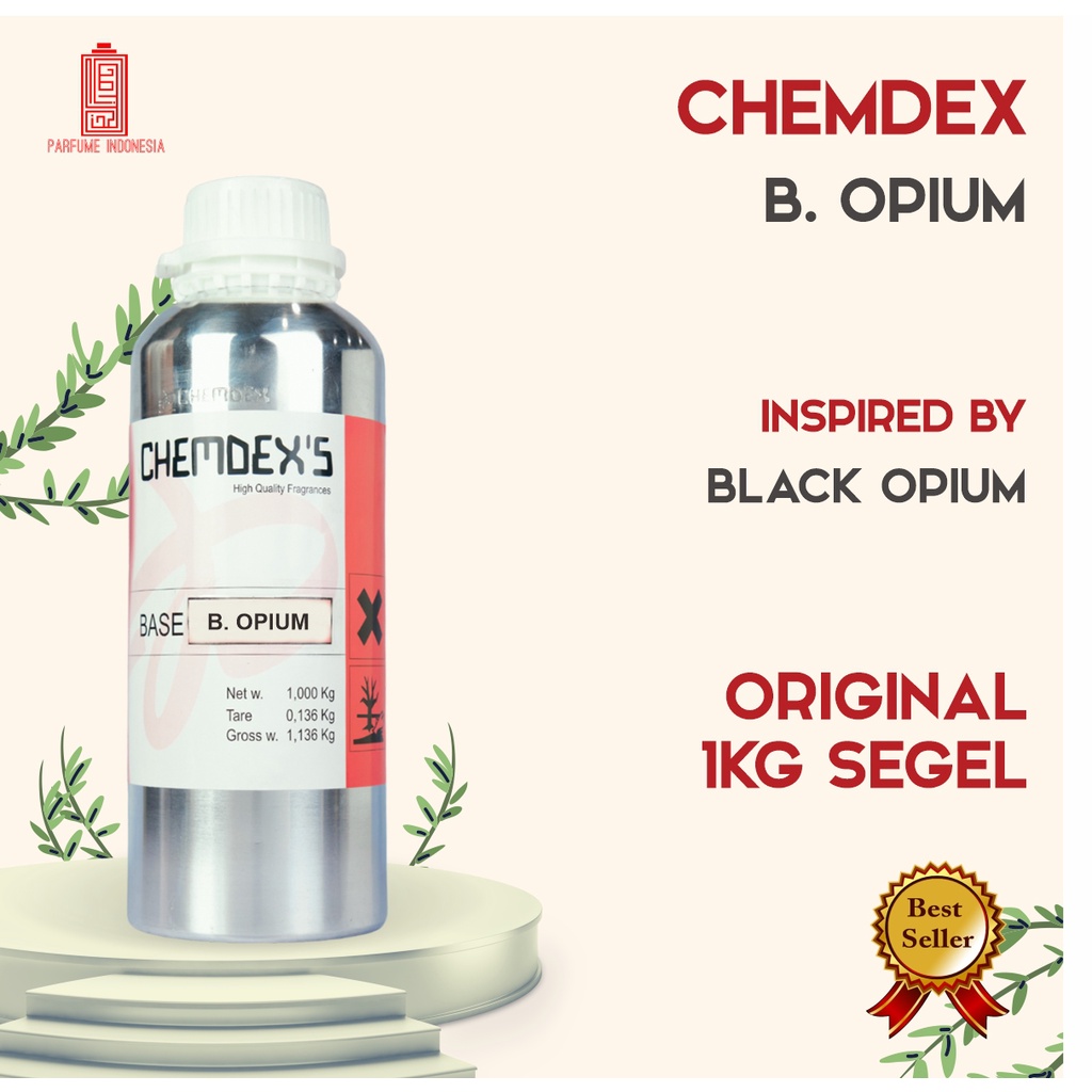 Jual bibit parfum murni B. OPIUM / BLACK OPIUM CHEMDEX'S 1KG SEGEL ...