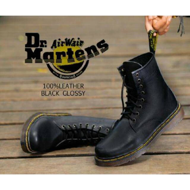 Jual Sepatu Boots Docmart Dr Martens Pria ( 100% Kulit Asli) | Shopee ...