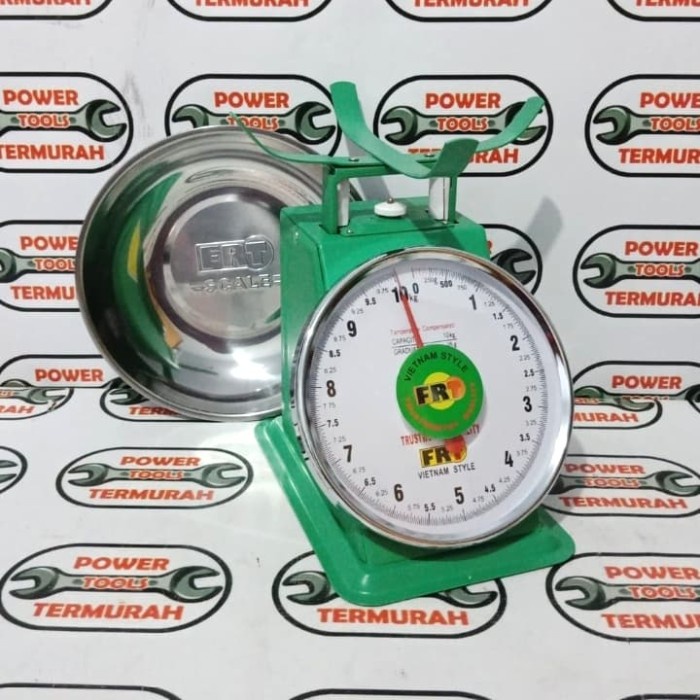 Jual Timbangan Duduk 10 KG FRT Jarum Analog Dapur Kue Buah 10kg Mdl Vietnam | Shopee Indonesia