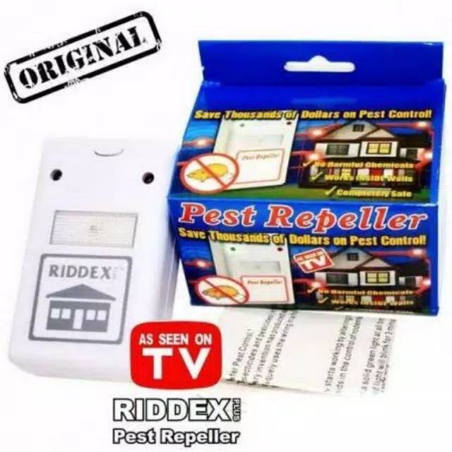 Jual Riddex Pest Repeller alat pengusir tikus nyamuk kecoa serangga ...