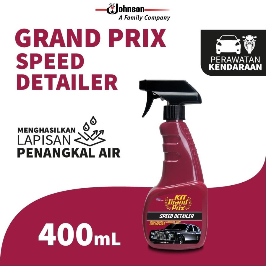 Jual Kit Grand Prix Speed Detailer Mengkilap / Ilangin Noda Cat 400ml ...