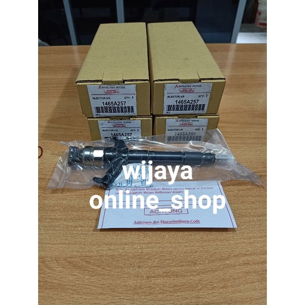Jual nozzle injector triton 2.5 pajero sport dakar 1465A257 made in ...