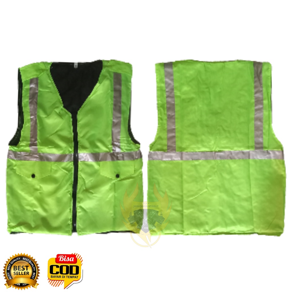 Jual Rompi Safety/Rompi Proyek/Rompi Parkir/Rompi Motor | Shopee Indonesia