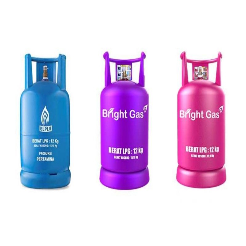Jual [ORIGINAL] Tabung gas LPG 12 kg PINK ONLY ( khusus grab dan gojek ...