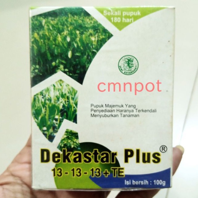 Jual Pupuk Dekastar PLUS 13 13 13 TE seimbang untuk Penyubur Buah Bunga ...