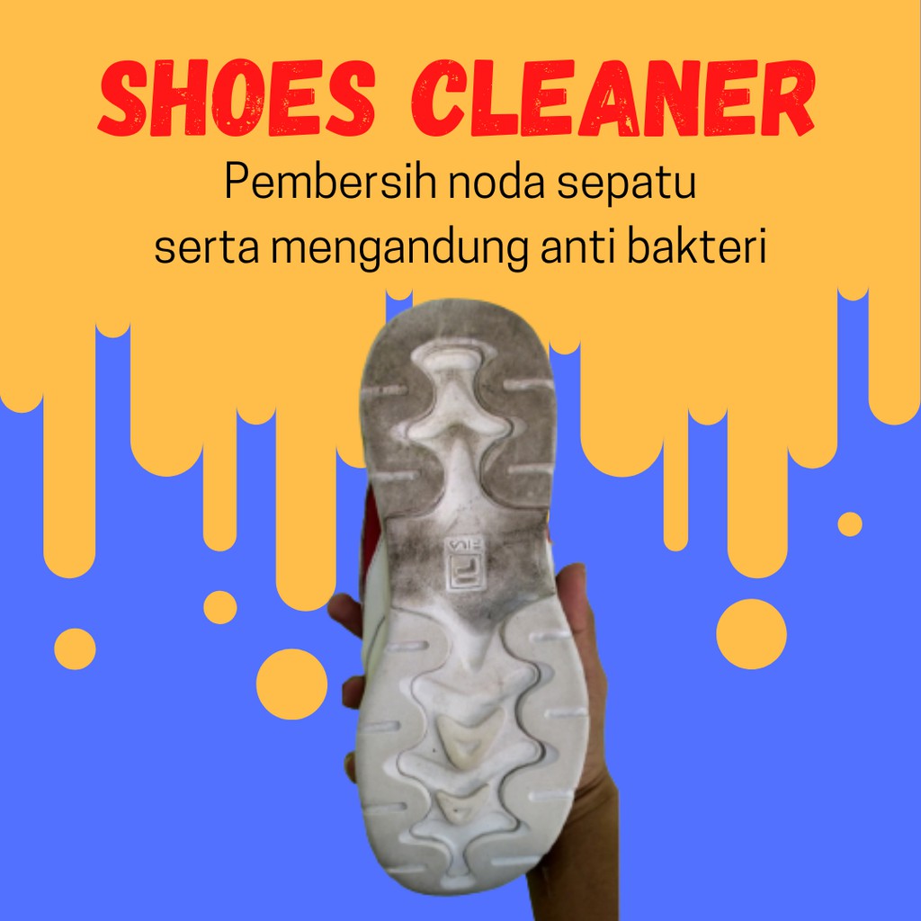Jual CAIRAN SABUN CUCI SEPATU PEMBERSIH SEPATU SNEAKERS SHOES CLEANER ...