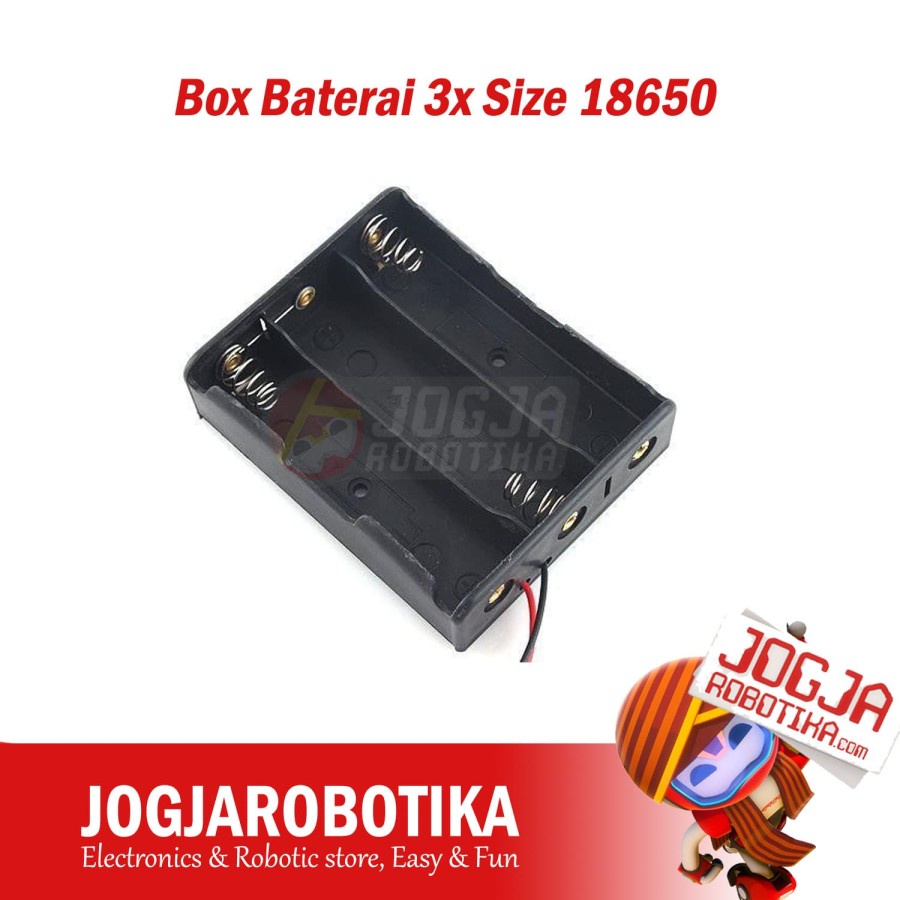 Jual Box Baterai 3x Size 18650 | Shopee Indonesia