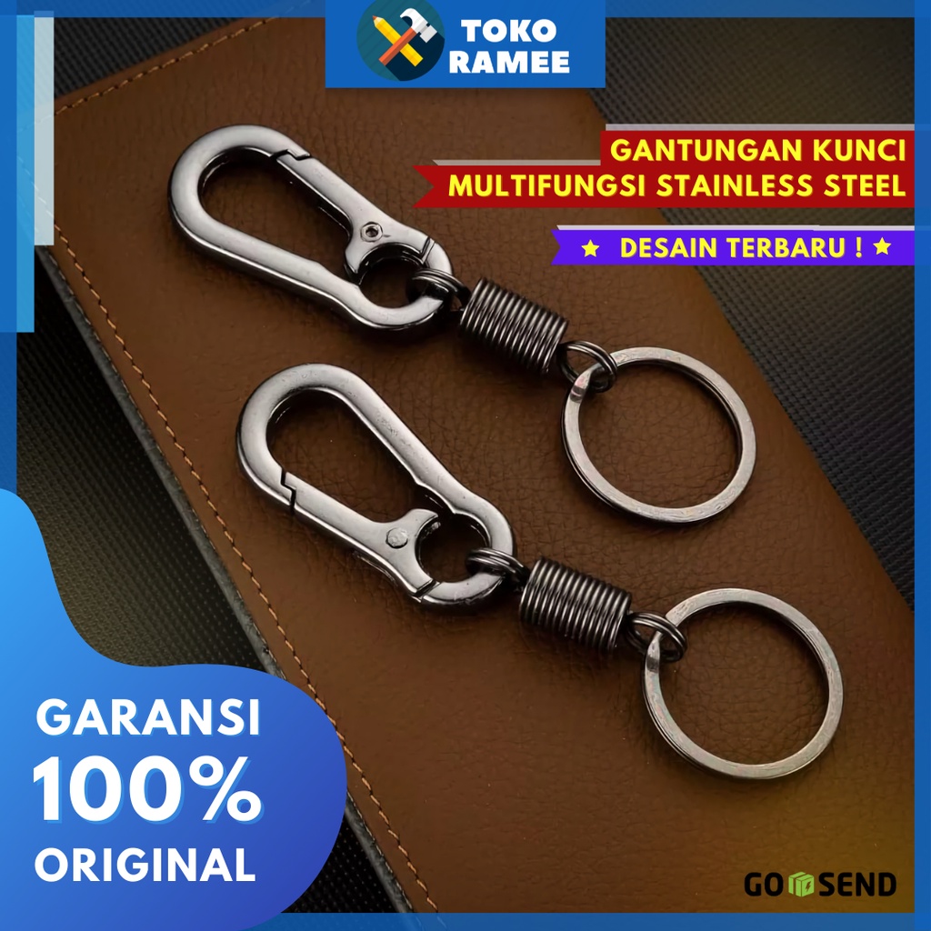 Jual Gantungan Kunci Ganci Carabiner Karabiner Keychain Key Chain ...