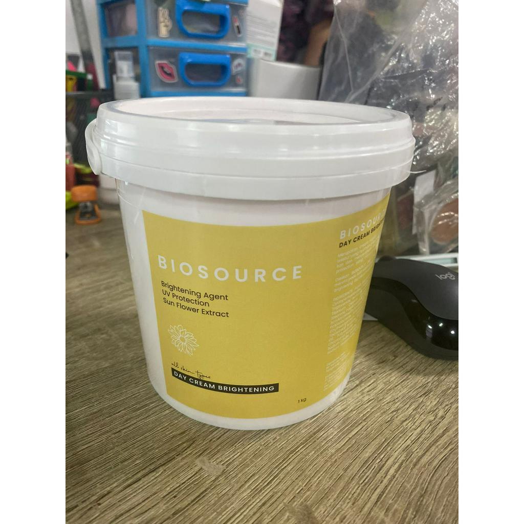 Jual BIOSOURCE Brightening Day Cream 1KG | Skincare Cream | BPOM | Shopee Indonesia