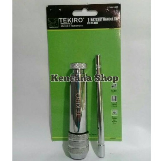 Jual Cod gagang tap rachet M5-M12 tekiro - gagang hand tap M5-M12 kunci ...