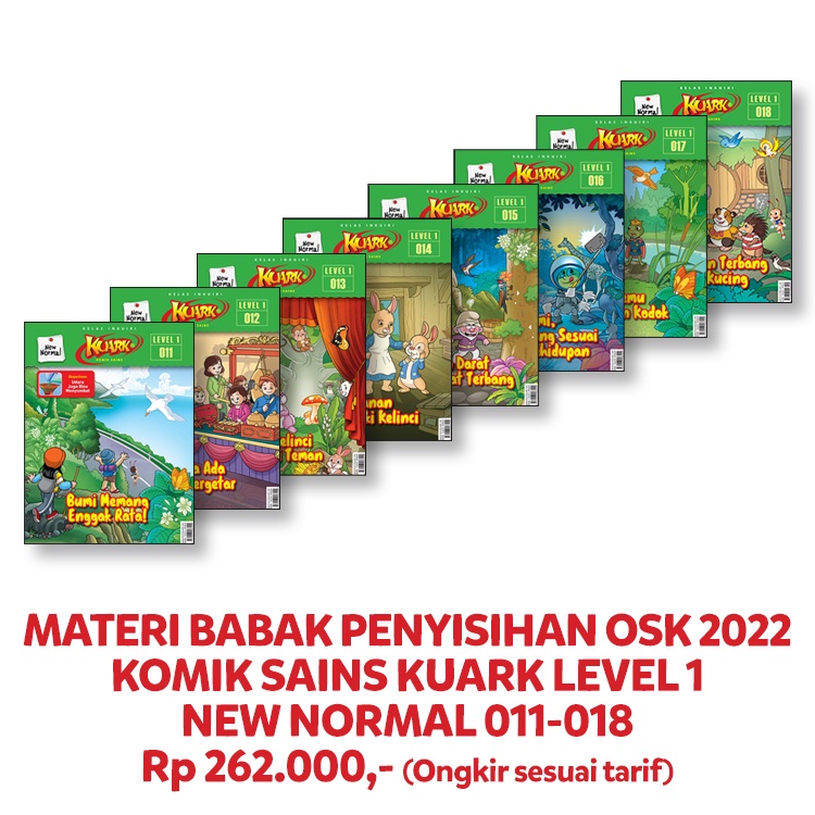 Jual KUARK - Paket Materi Babak Penyisihan Olimpiade Sains Kuark (OSK) 2022 semua level | Shopee ...