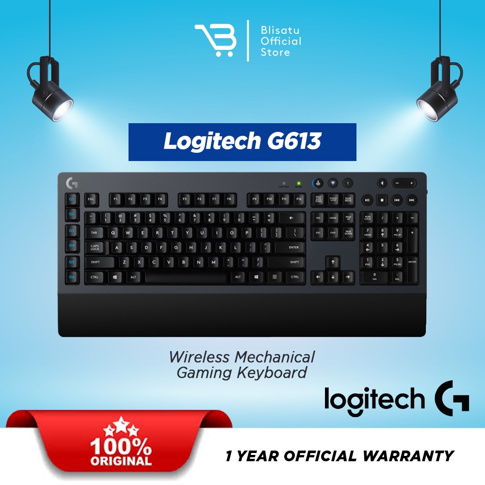 Jual Logitech G613 Wireless Mechanical Gaming Keyboard | Shopee Indonesia