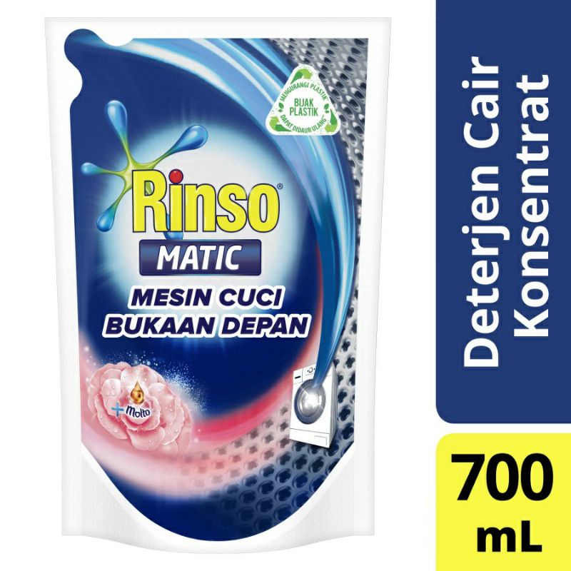 Jual RINSO MATIC 700 ML (BUKAAN DEPAN) | Shopee Indonesia