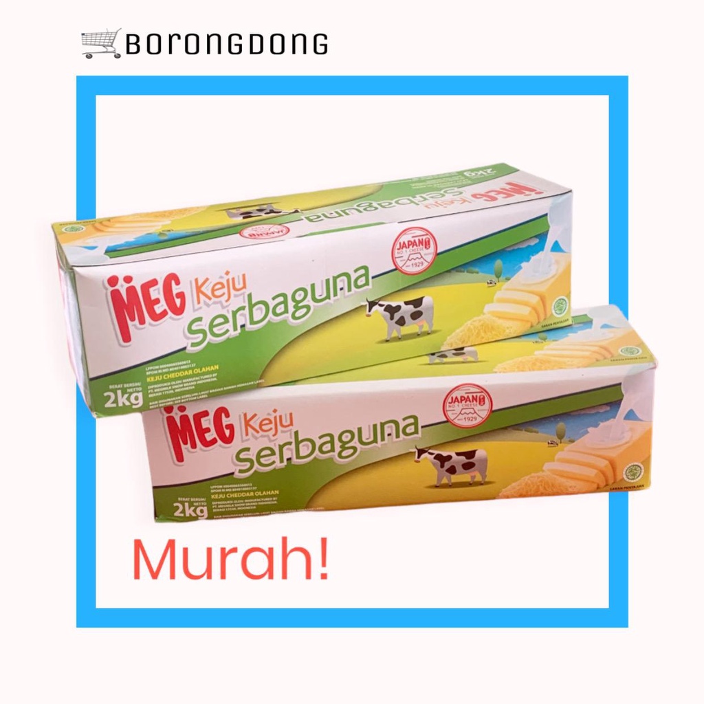 Jual Keju MEG Serbaguna 2 Kg | Shopee Indonesia