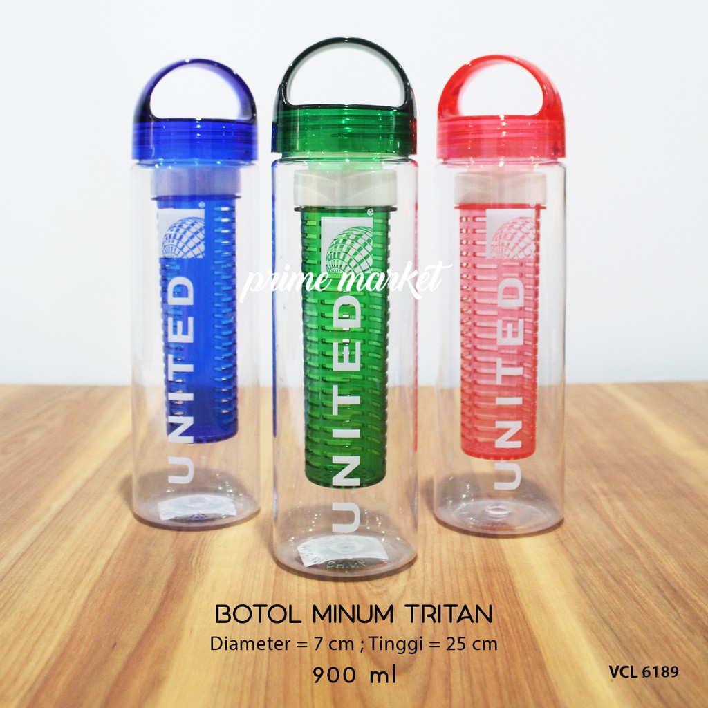 Jual Botol Minum Infused Water BPA Free 900 ml | Shopee Indonesia
