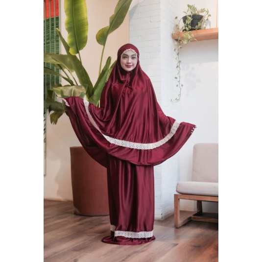 Jual COD - Mukena Bali Zema Model Renda Besar Hyget By Zamiaa | Shopee ...
