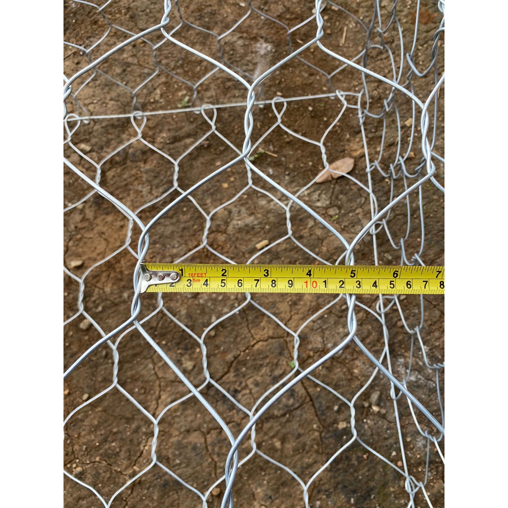 Jual Bronjong kawat galvanis ukuran 2x1x0,5m penggunaan kawat 2,7mm ...