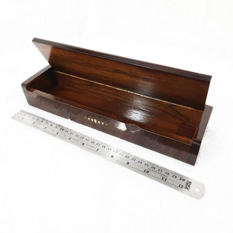 Jual Detail Produk Box Kotak Tepak Tempat Pensil Kerajinan Kayu Jati ...