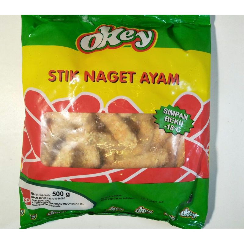 Jual NUGGET STICK OKEY 500GR | Shopee Indonesia