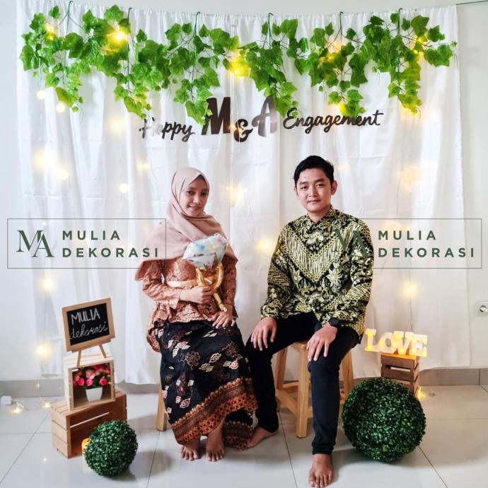 Jual Dekorasi Backdrop Lamaran Nikahan Aqiqah Background Bekdrop Paket ...