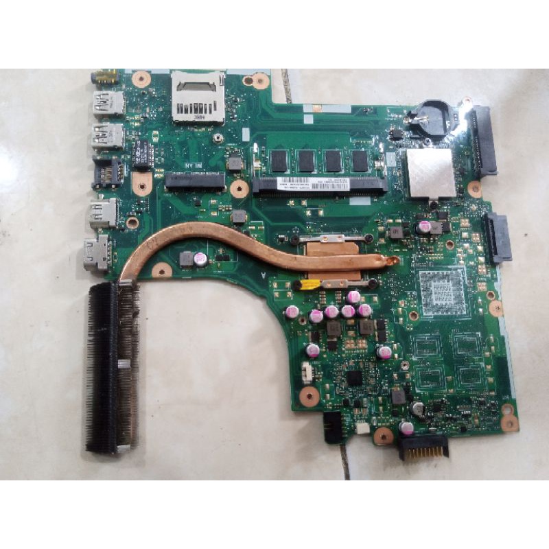 Jual motherboard laptop Asus X450C,mati total belum pernah di service ...