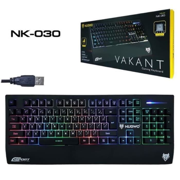 Jual Nubwo NK-30 - Keyboard Gaming Vakant | Shopee Indonesia