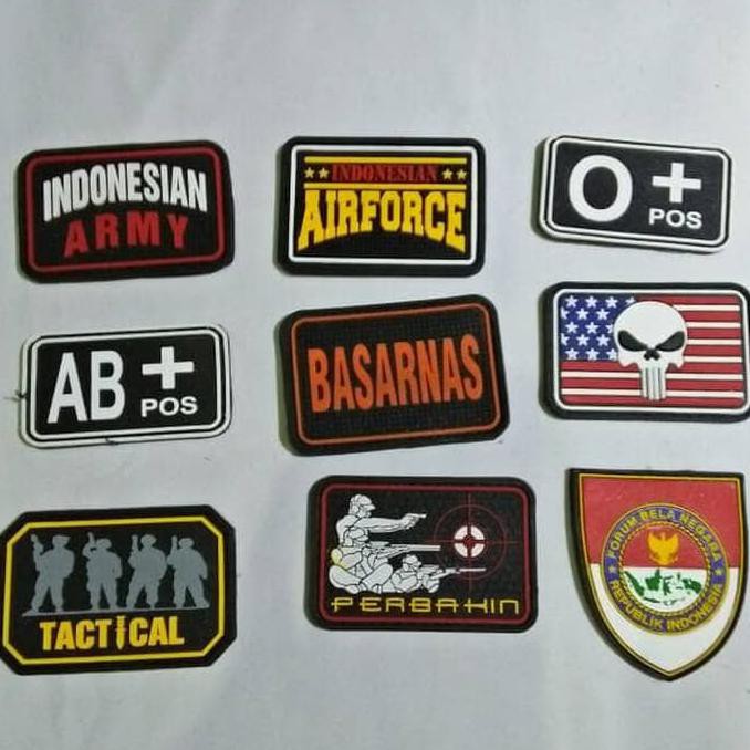 Jual Diskon Patch Rubber Belanegara,Basarnas,Indonesian Army,Perbakin,Airforce Terbaru | Shopee ...